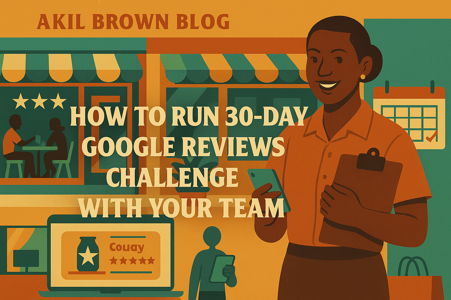 How to Run a 30‑Day Google Review Challenge With Your Team - Akil Brown